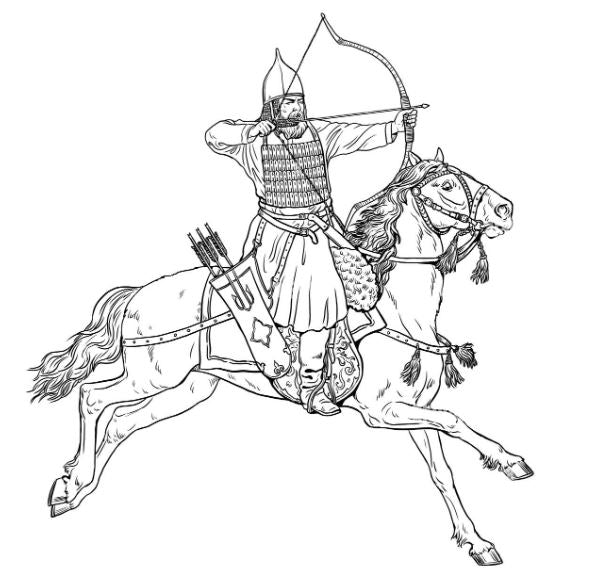 Mongolian – Saxon Archery
