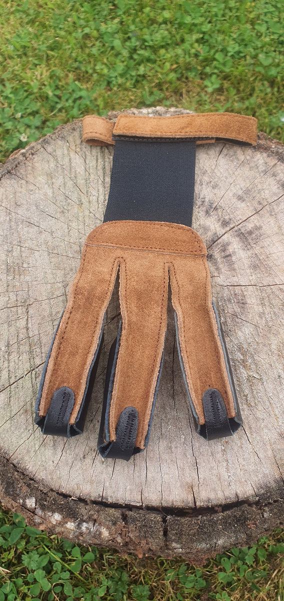 3-Finger Glove - Traditional hot climate design – Saxon Archery